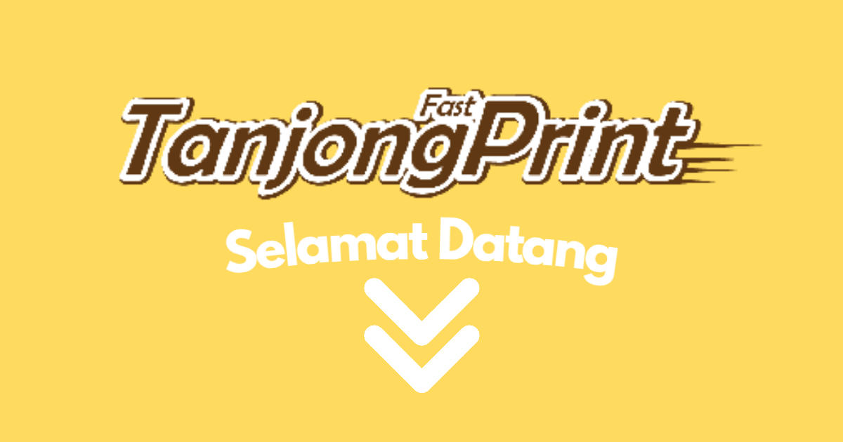 Pilih bahan printing yang dikehendaki
